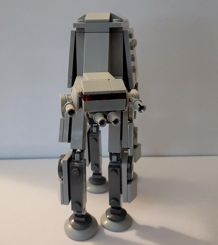 LEGO MOC Mini Scale AT-AT by ntrundle | Rebrickable - Build with LEGO