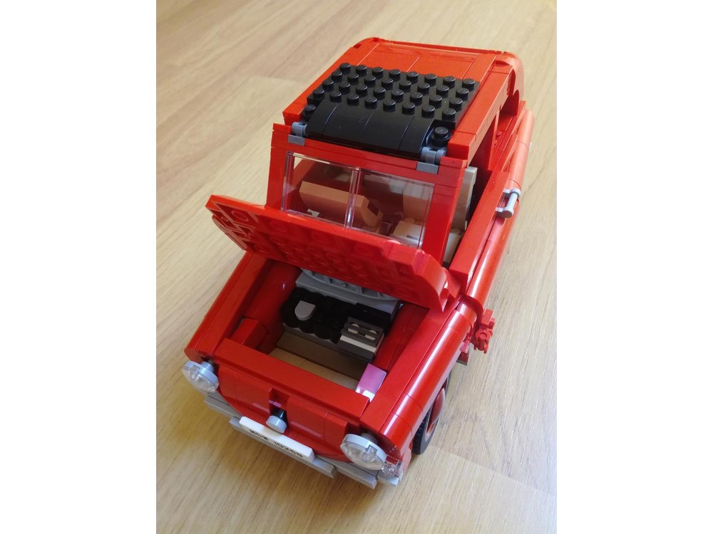 LEGO MOC 10258 - Fiat 500 from Red Bus by atkinson76 | Rebrickable ...