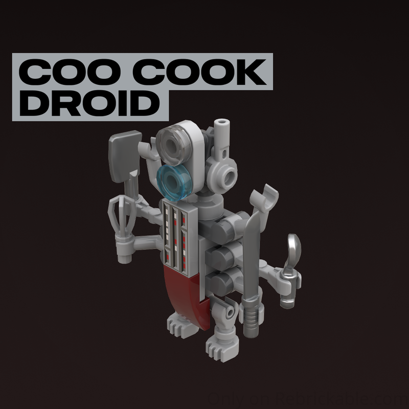 LEGO MOC-100469 COO-Series Cook Droid by scruffybrickherder ...