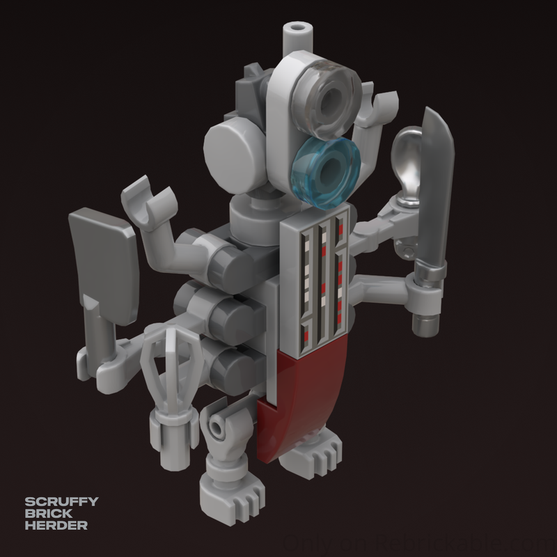 LEGO MOC-100469 COO-Series Cook Droid by scruffybrickherder ...