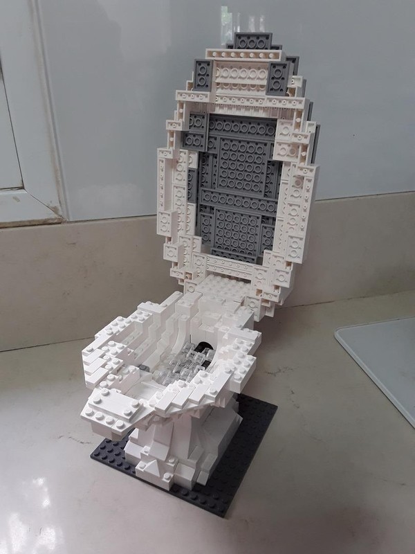 LEGO MOC Toilet by LegoOri | Rebrickable - Build with LEGO