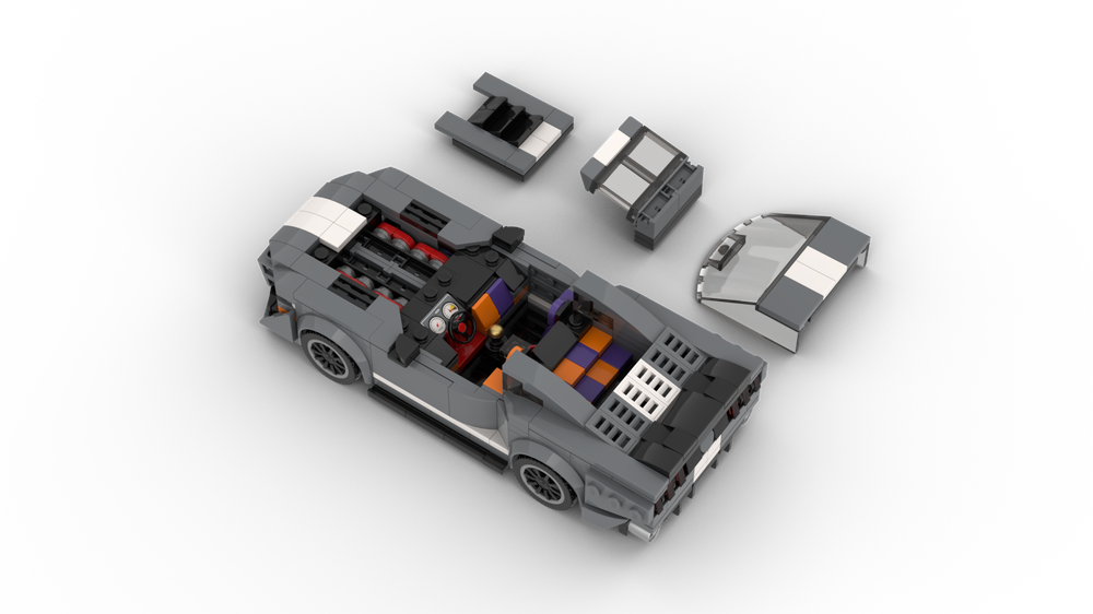 LEGO MOC Speed Champions Ford Mustang Shelby GT500 by armageddon1030 ...