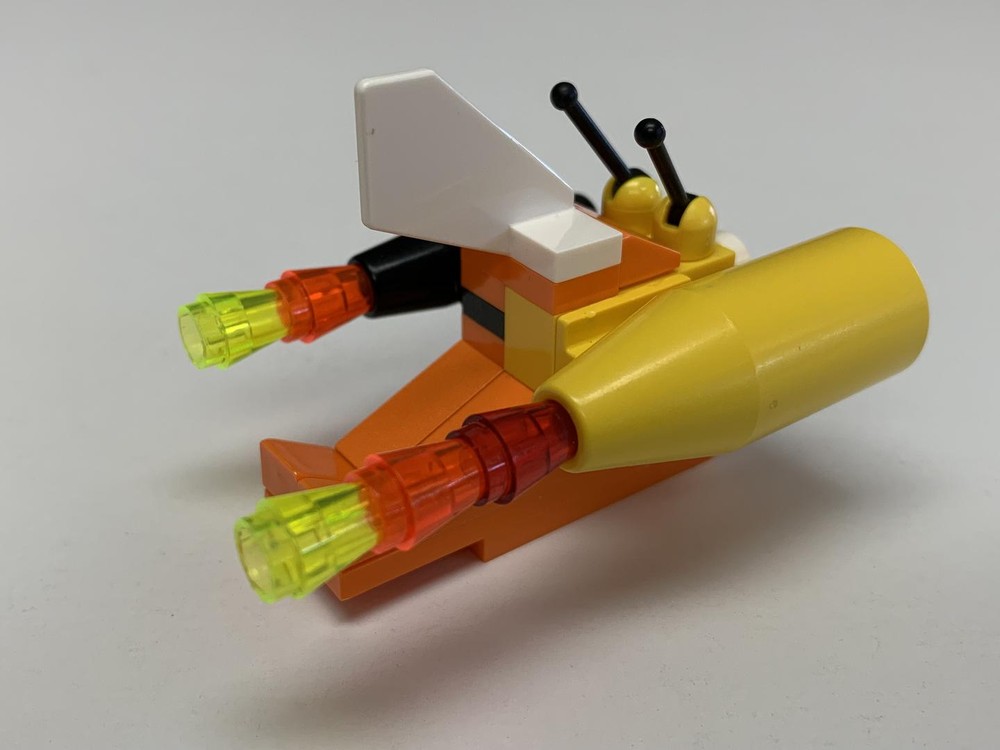 LEGO MOC Jet Snail Pylon Racer by TurboRatRods | Rebrickable - Build ...