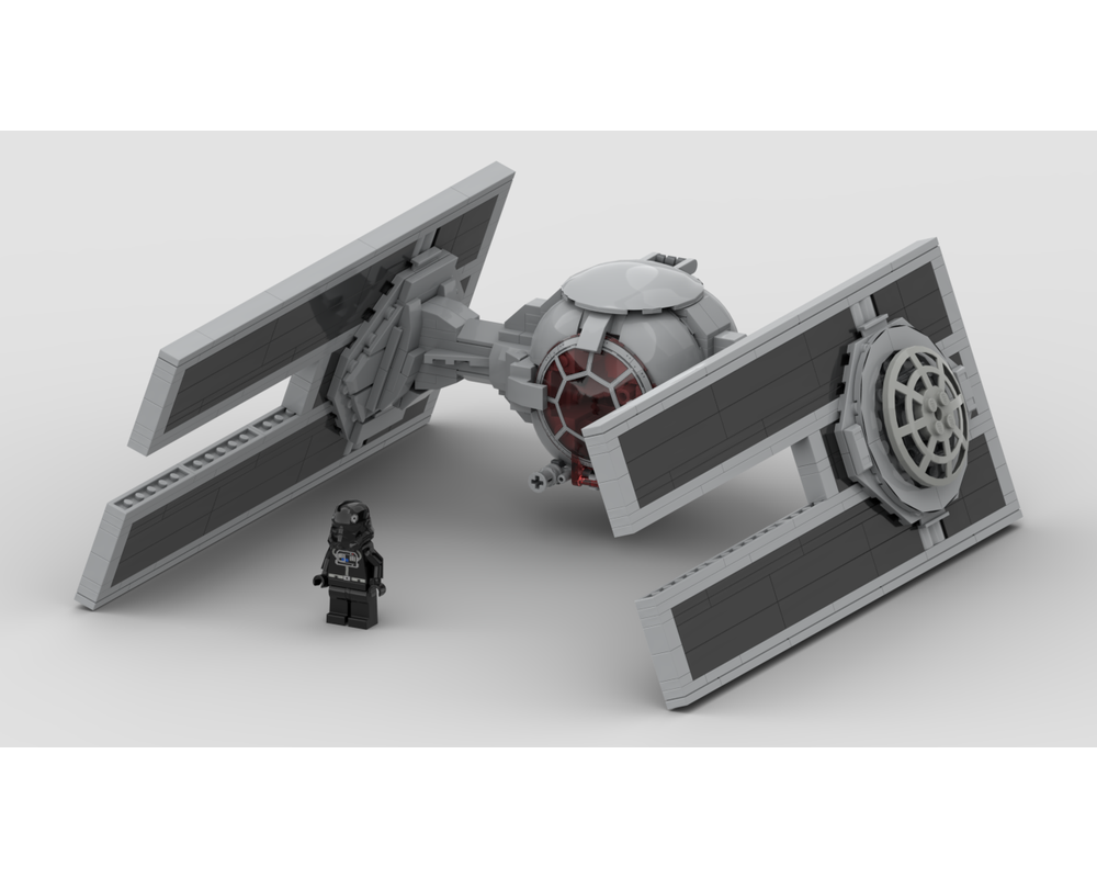 LEGO MOC TIE Droid (TIE/d) by TIEbreak | Rebrickable - Build with LEGO