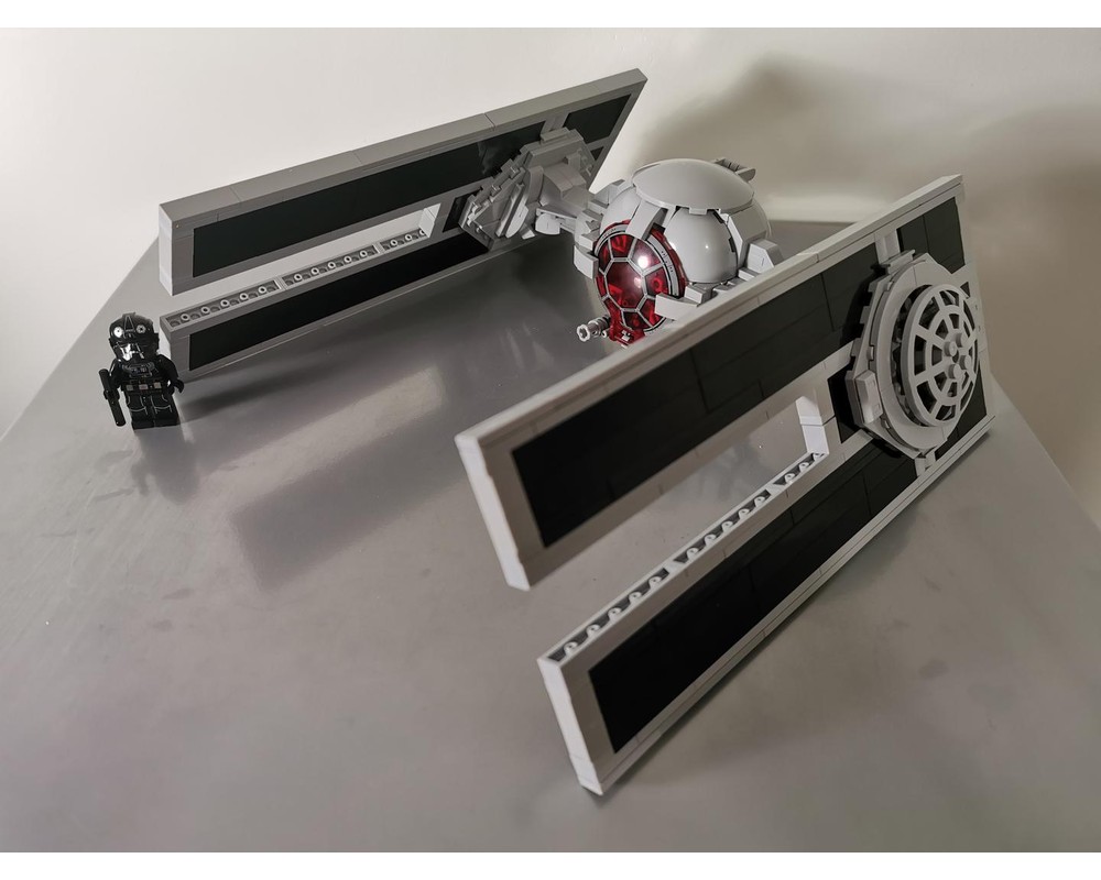 LEGO MOC TIE Droid (TIE/d) by TIEbreak | Rebrickable - Build with LEGO