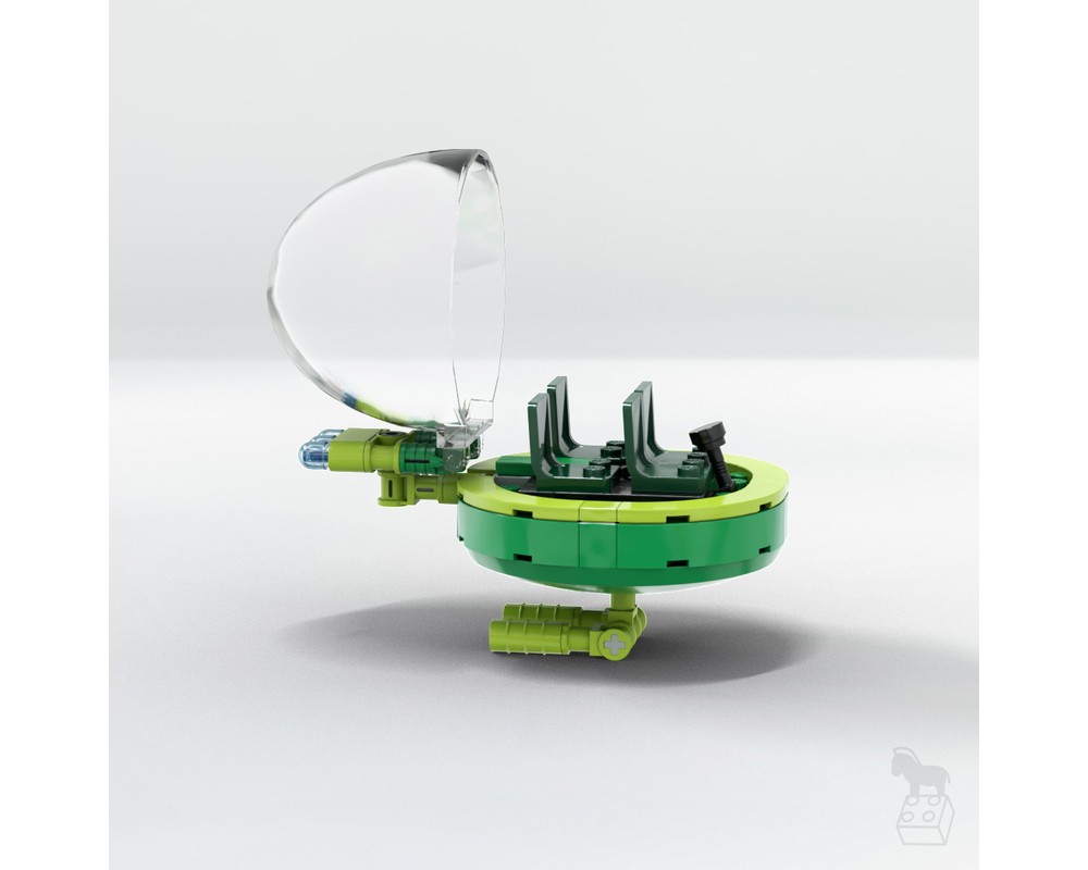 LEGO MOC The Jetsons Space Car by OneBrickPony | Rebrickable - Build ...