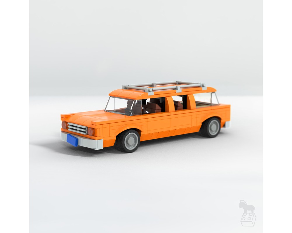LEGO MOC The Simpsons Chevelle Station Wagon Car by OneBrickPony ...