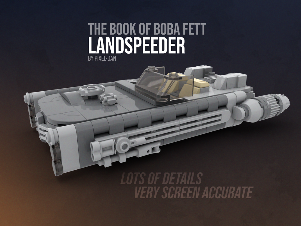 LEGO MOC PiXEL-DANs PYKE SYNDICATE LANDSPEEDER + FREE BONUS (check ...