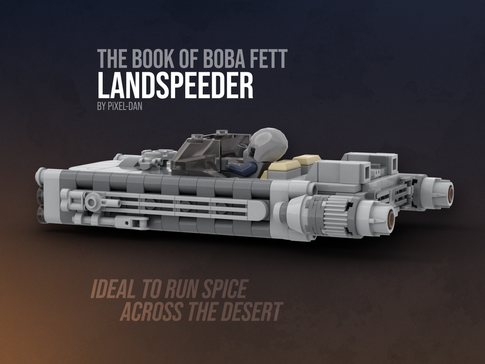 LEGO MOC PiXEL-DANs PYKE SYNDICATE LANDSPEEDER + FREE BONUS (check ...