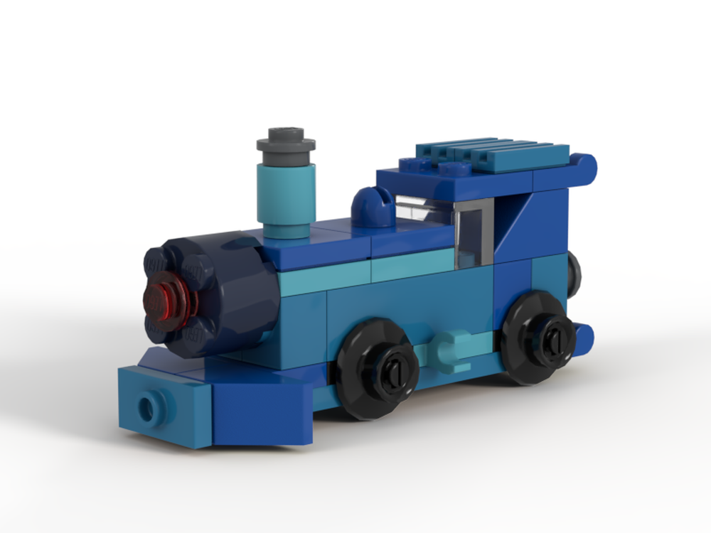 LEGO MOC a cooler locomotive by brique | Rebrickable - Build with LEGO
