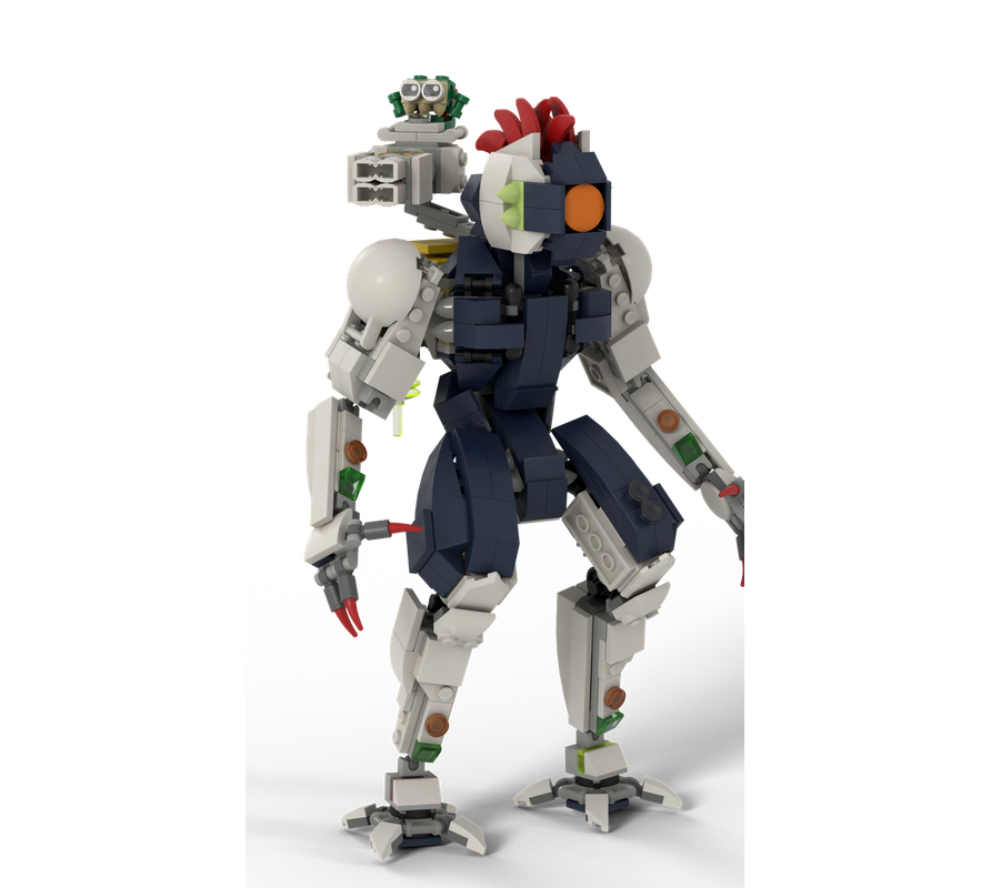 LEGO MOC corrupted Robot by re-creator | Rebrickable - Build with LEGO