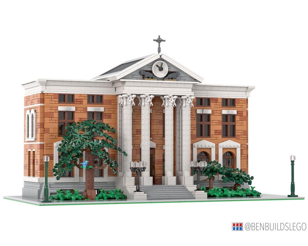Lego Moc Modular Back To The Future Clock Tower By Benbuildslego