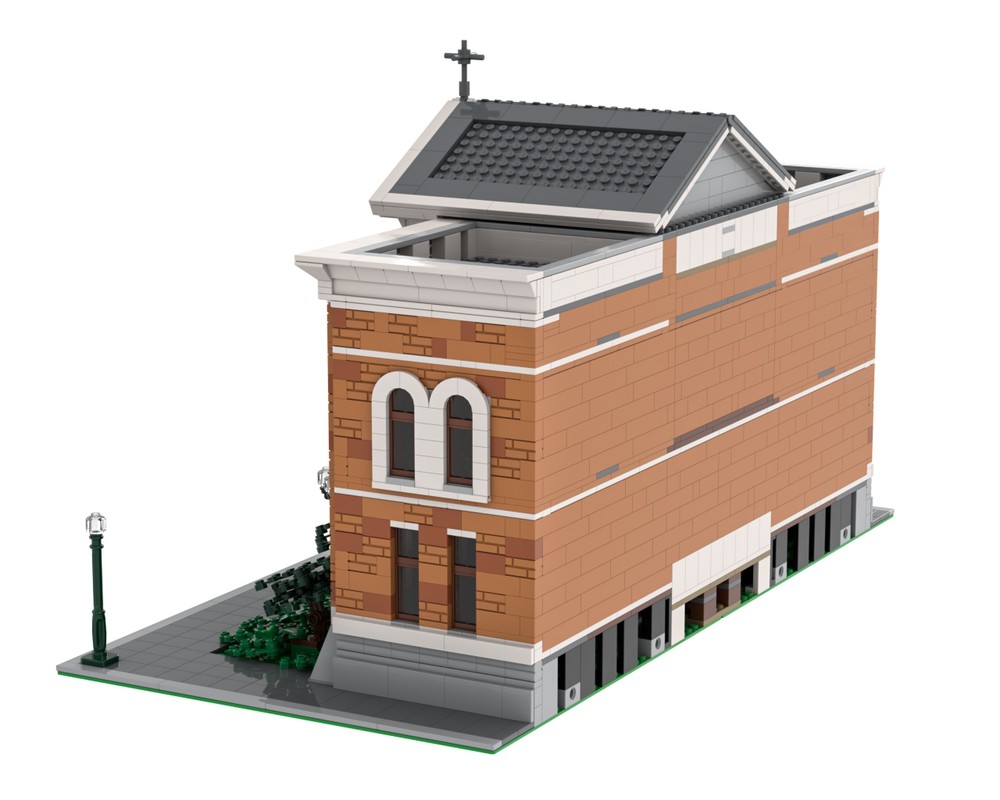 Lego Moc Modular Back To The Future Clock Tower By Benbuildslego