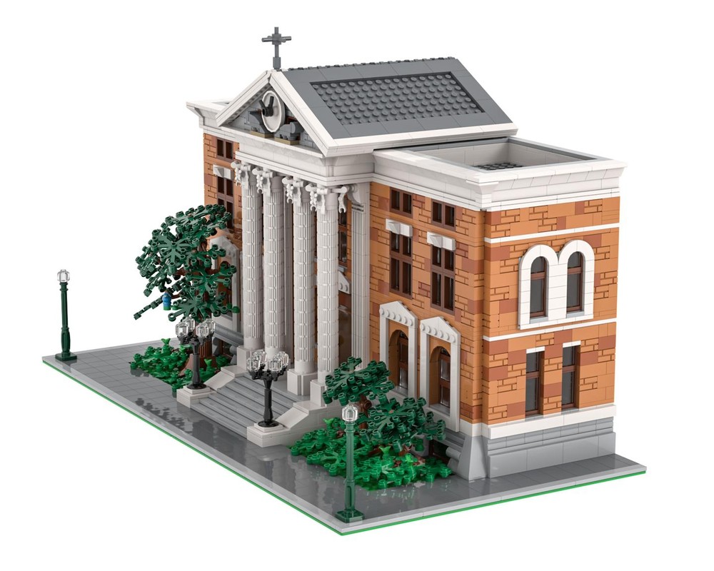 Lego Moc Modular Back To The Future Clock Tower By Benbuildslego