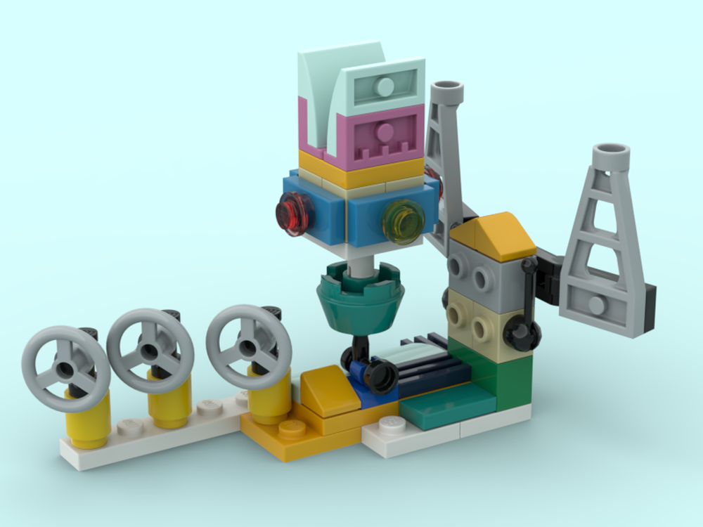 LEGO MOC broadcast station by JusTiCe8 | Rebrickable - Build with LEGO