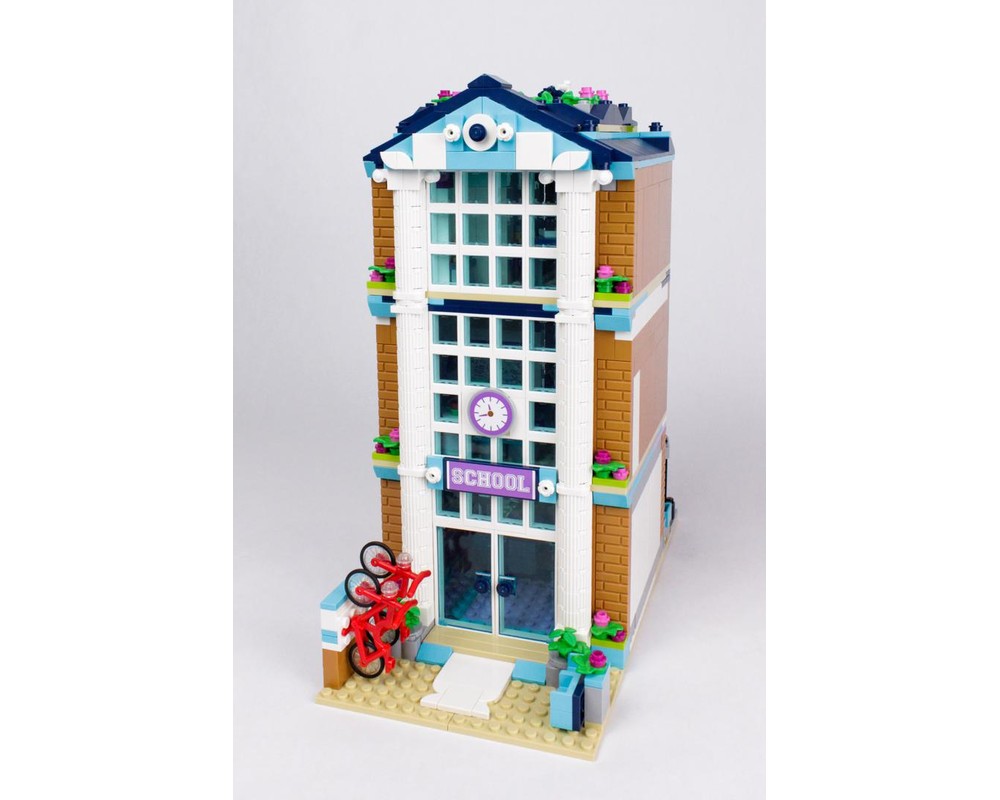 Lego Moc Friends Modular School Alt Build By Stonewall Bricks