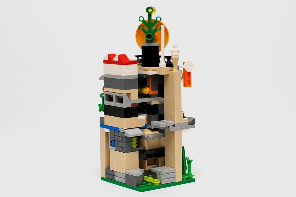LEGO MOC Mini Ninjago City by timeremembered | Rebrickable - Build with ...