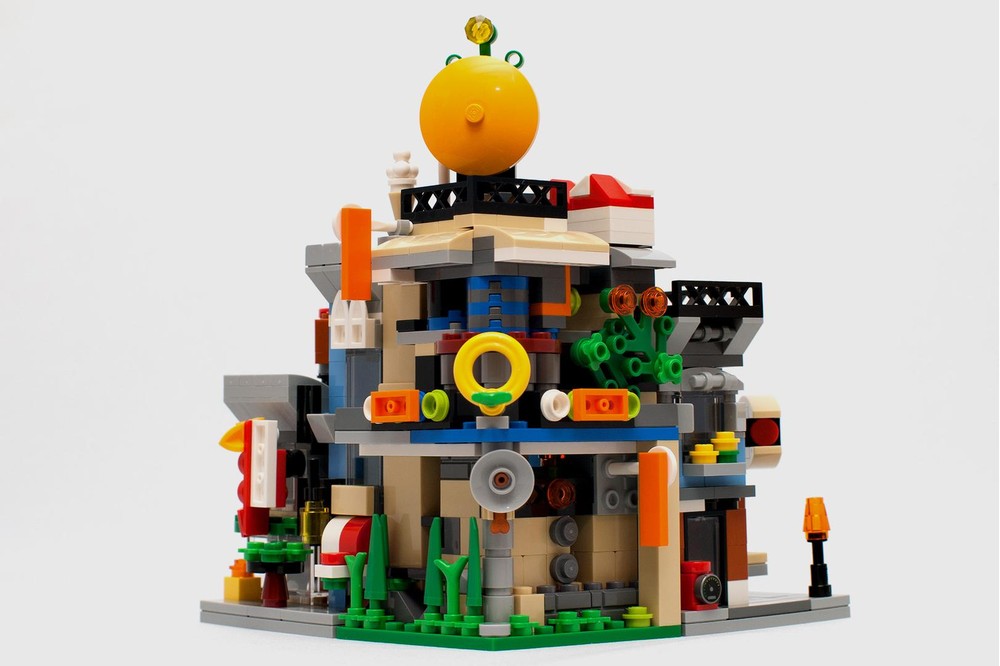 LEGO MOC Mini Ninjago City by timeremembered | Rebrickable - Build with ...