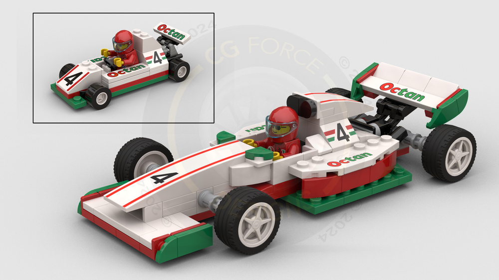 LEGO MOC Slick Racer - 6546 Remake by CGForceDesigns | Rebrickable ...
