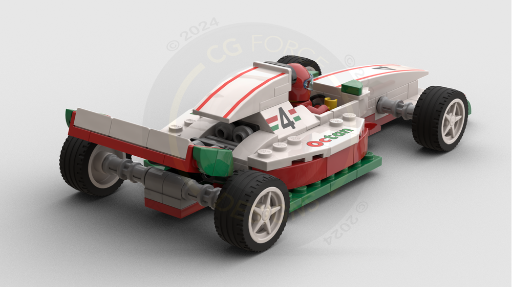 LEGO MOC Slick Racer - 6546 Remake by CGForceDesigns | Rebrickable ...