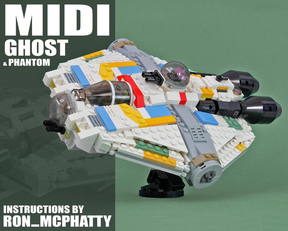 LEGO MOC Midi Ghost & Phantom by ron_mcphatty | Rebrickable - Build ...