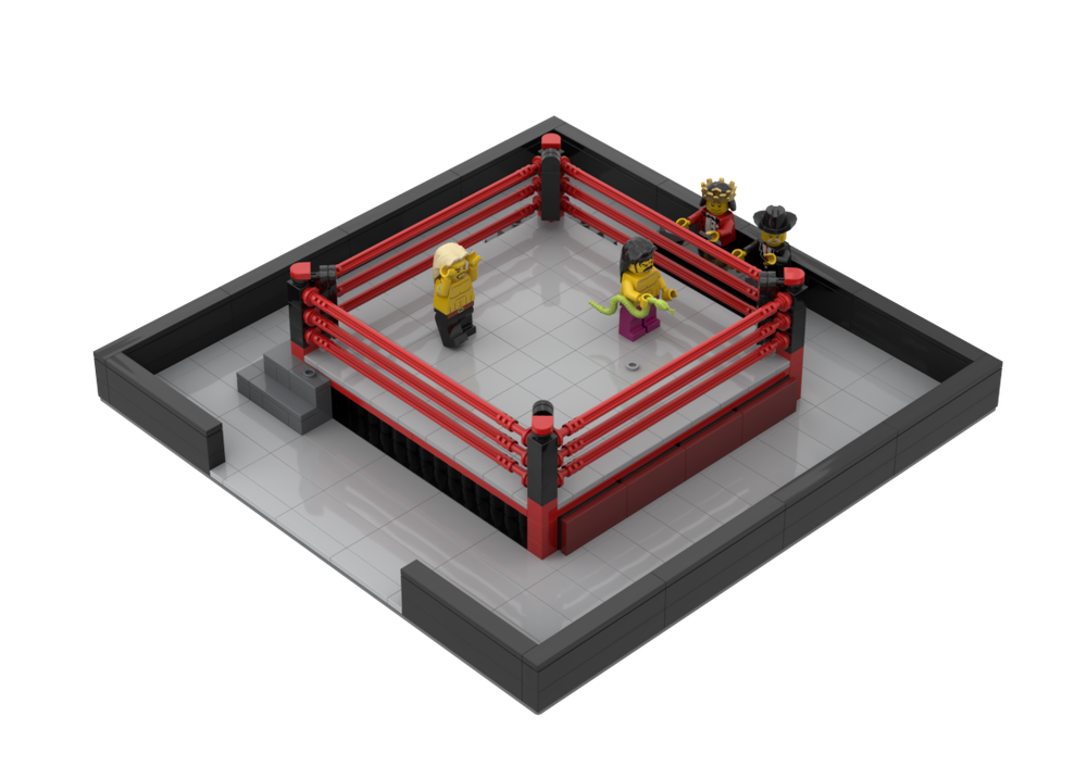LEGO MOC Professional Wrestling Ring - Red Brand by Brick.Mocman ...
