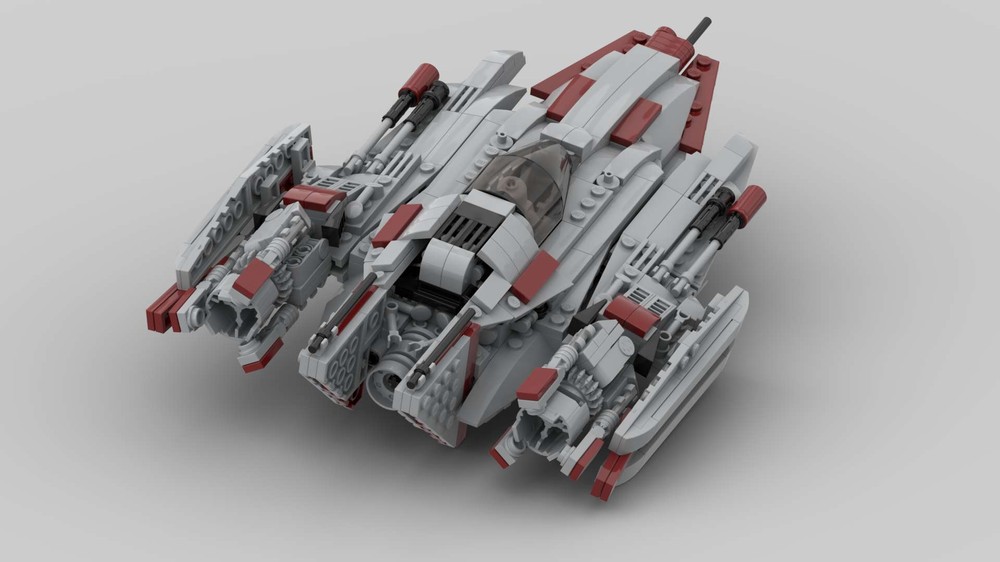 LEGO MOC Ares Starfighter by pumluf | Rebrickable - Build with LEGO