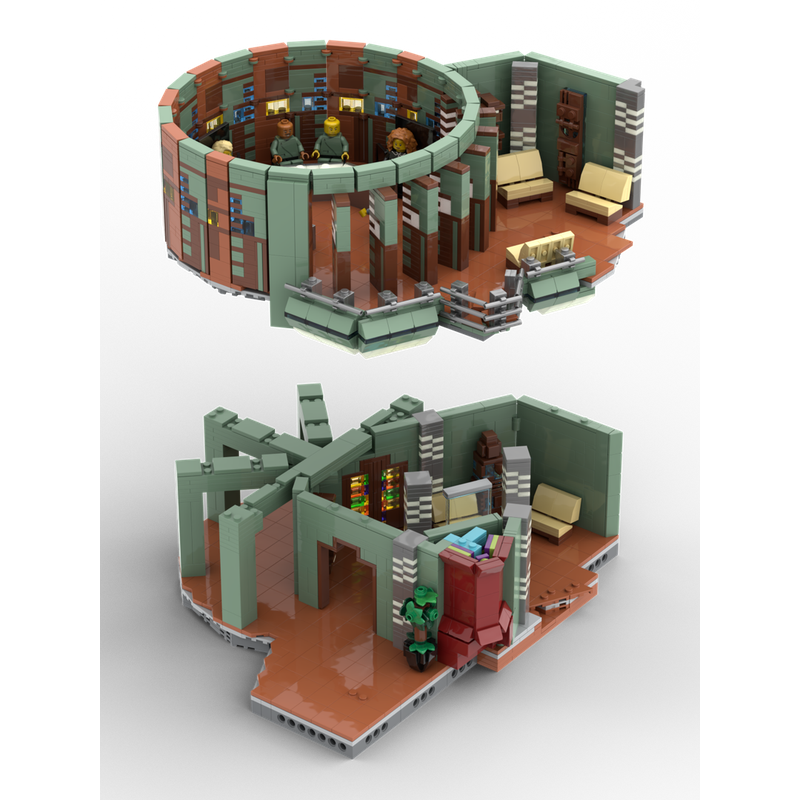 LEGO MOC Stargate Atlantis Conference Room by axsbricks | Rebrickable ...