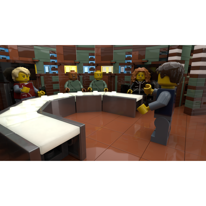 LEGO MOC Stargate Atlantis Conference Room by axsbricks | Rebrickable ...