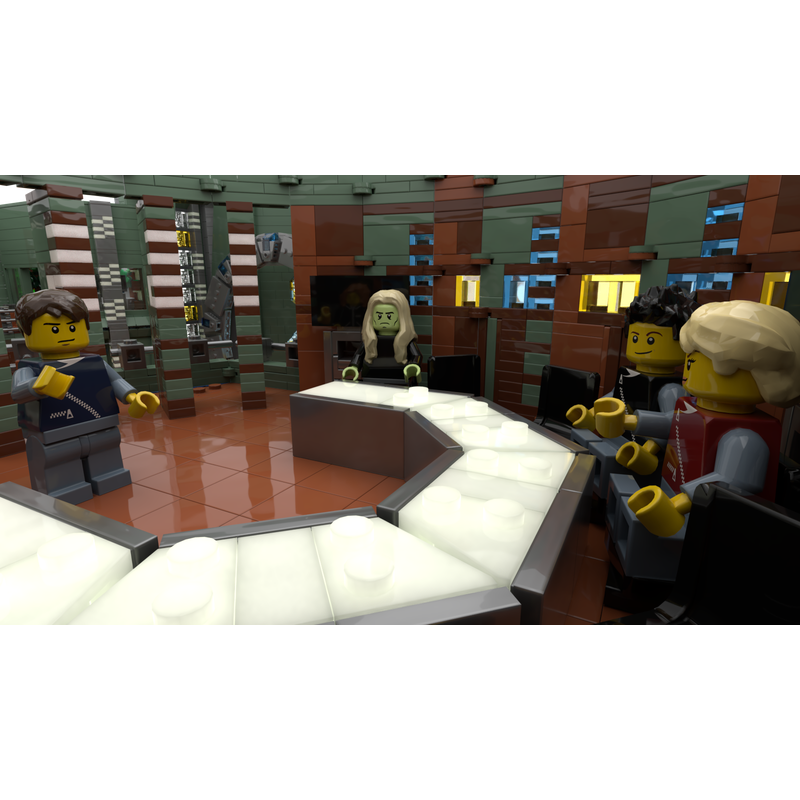 LEGO MOC Stargate Atlantis Conference Room by axsbricks | Rebrickable ...