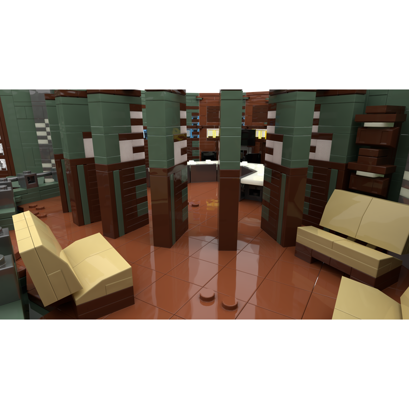 LEGO MOC Stargate Atlantis Conference Room by axsbricks | Rebrickable ...