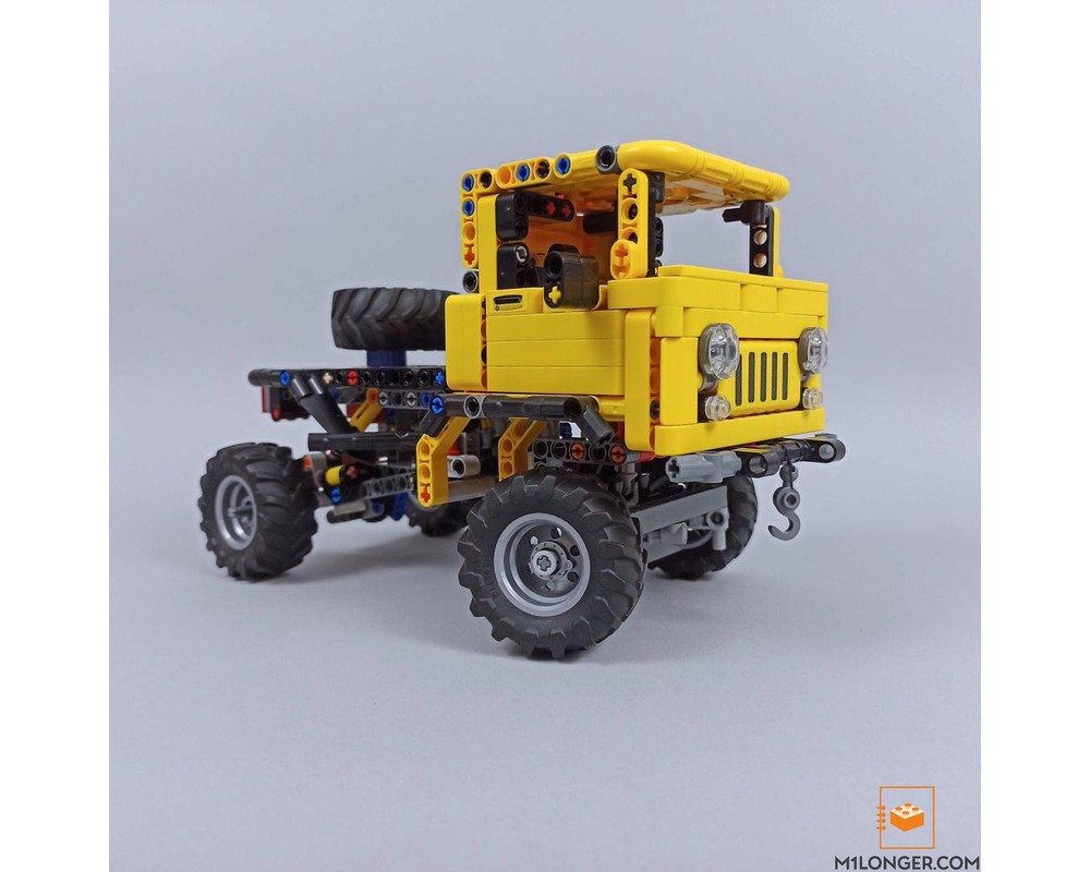 LEGO MOC-100720 42122 Jeep FC Custom by M_longer | Rebrickable - Build ...
