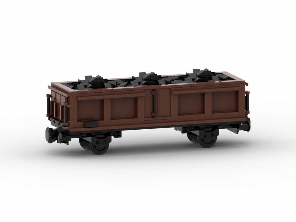 LEGO MOC Open Freight Wagon (8w) by copernicus508 | Rebrickable - Build ...