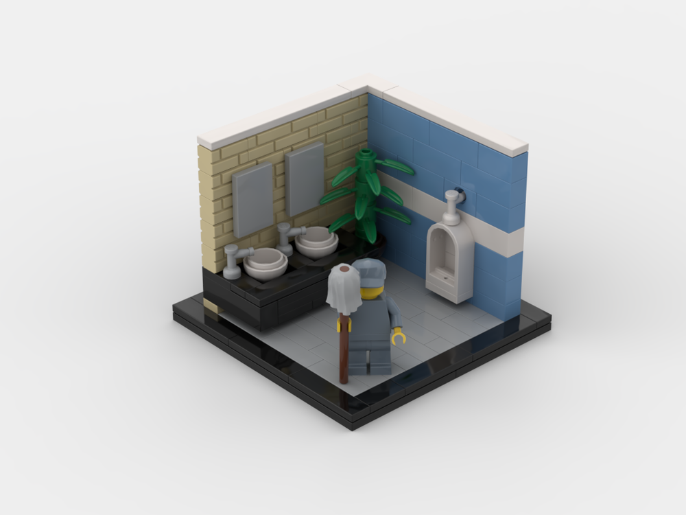 LEGO MOC Display Base for Janitor by anhdoanngoc1991 | Rebrickable ...