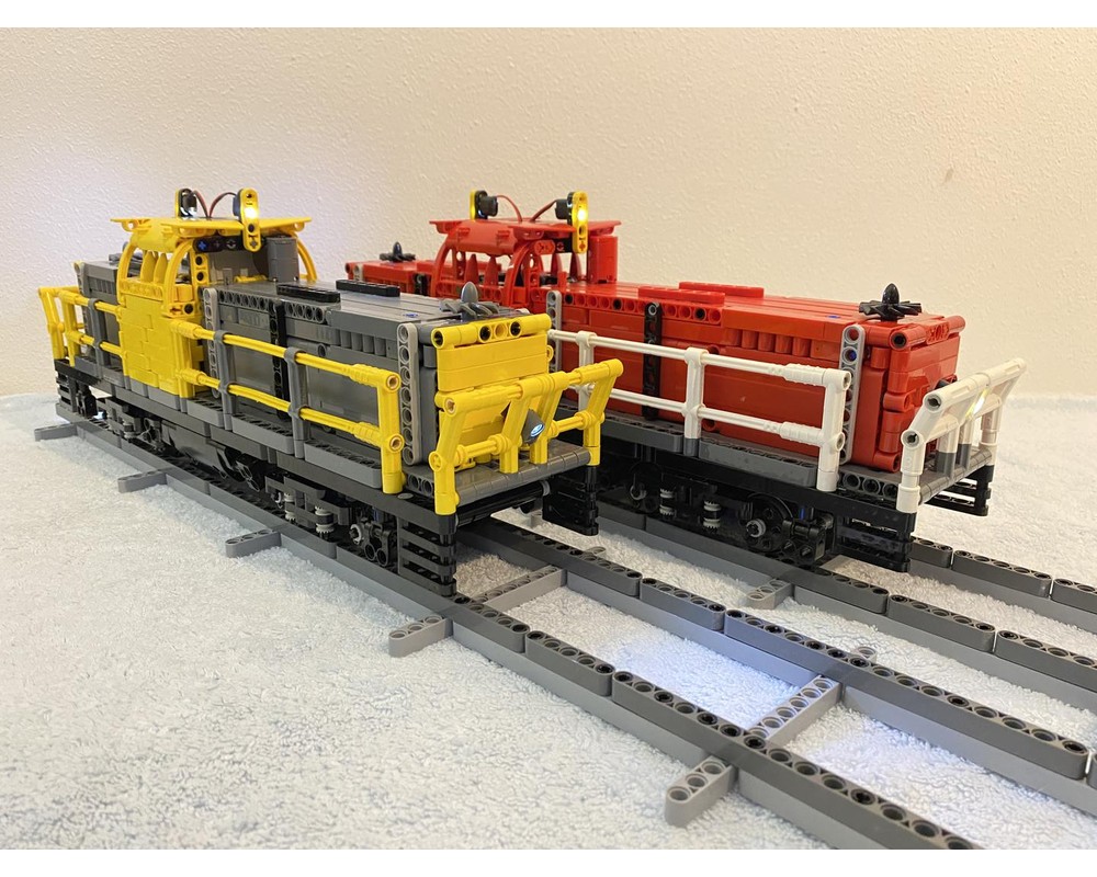 LEGO MOC Technic Cargo Loc BuWizz GreYellow by Technic TRAIN Man ...