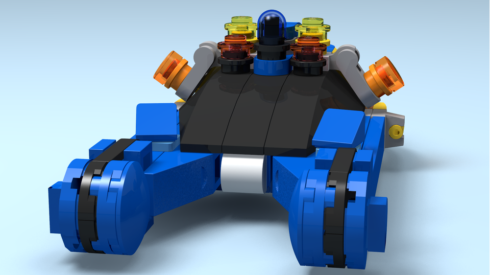 LEGO MOC Police Spinner (Blade Runner) by ajjordan1138 | Rebrickable ...