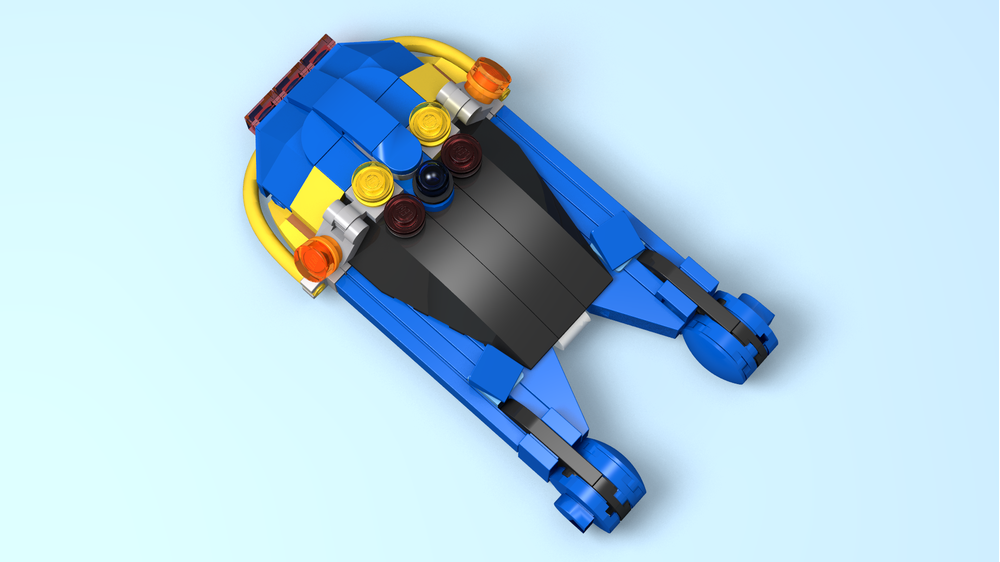 LEGO MOC Police Spinner (Blade Runner) by ajjordan1138 | Rebrickable ...