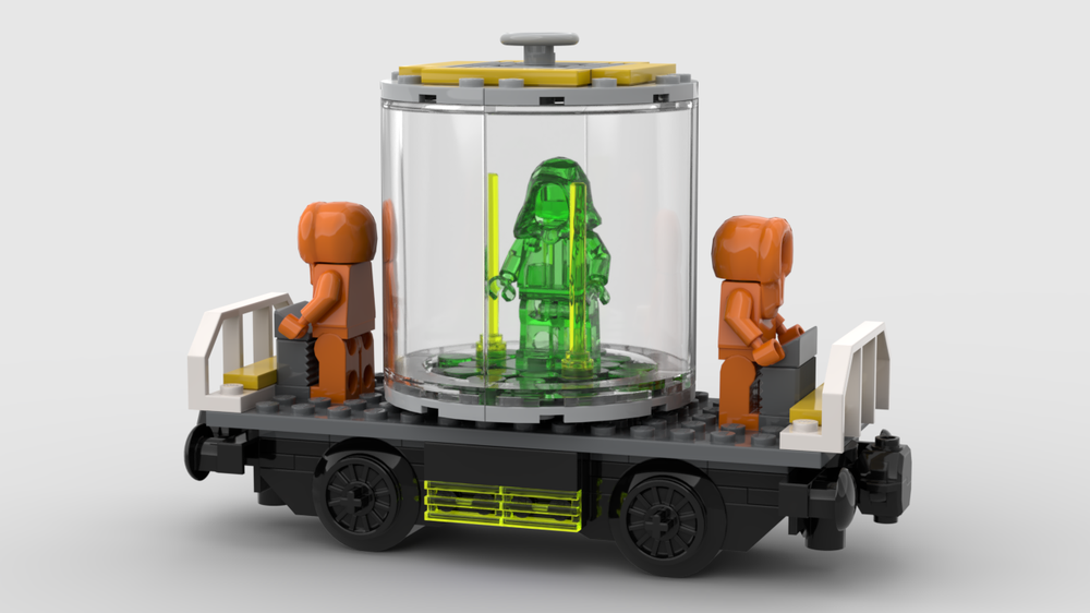LEGO MOC Slime Train Carriage by xLilxFoxx | Rebrickable - Build with LEGO
