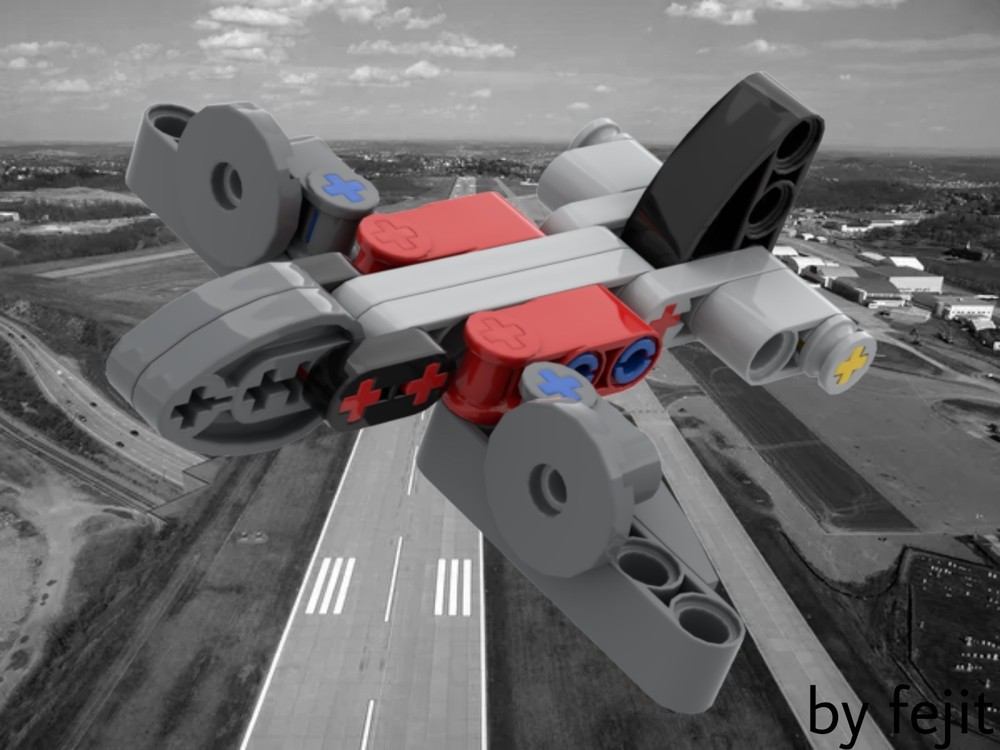 LEGO MOC Airplane (42132) by Old_Fejit | Rebrickable - Build with LEGO