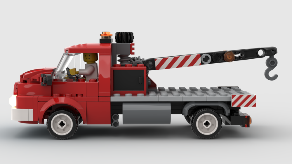 Lego Moc Fiat 616 N1 Tow Truck 1965 By Bryccars Rebrickable Build