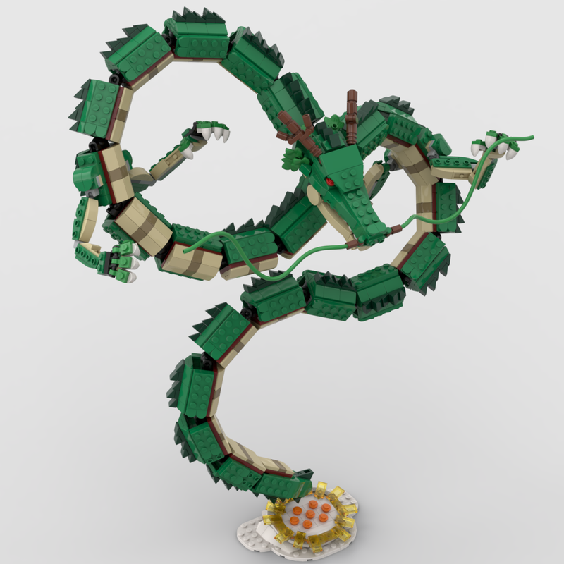 LEGO MOC Shenron (Dragon Ball) by niclib | Rebrickable - Build with LEGO