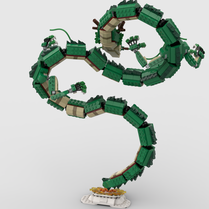 LEGO MOC Shenron (Dragon Ball) by niclib | Rebrickable - Build with LEGO