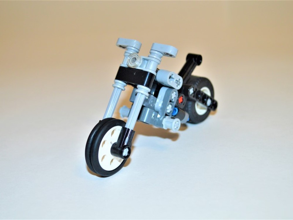 LEGO MOC Mini chopper by LegoTruckStop | Rebrickable - Build with LEGO
