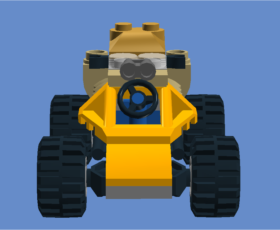 LEGO MOC 60156 Wasteland Racer by lorien_tirith | Rebrickable - Build ...