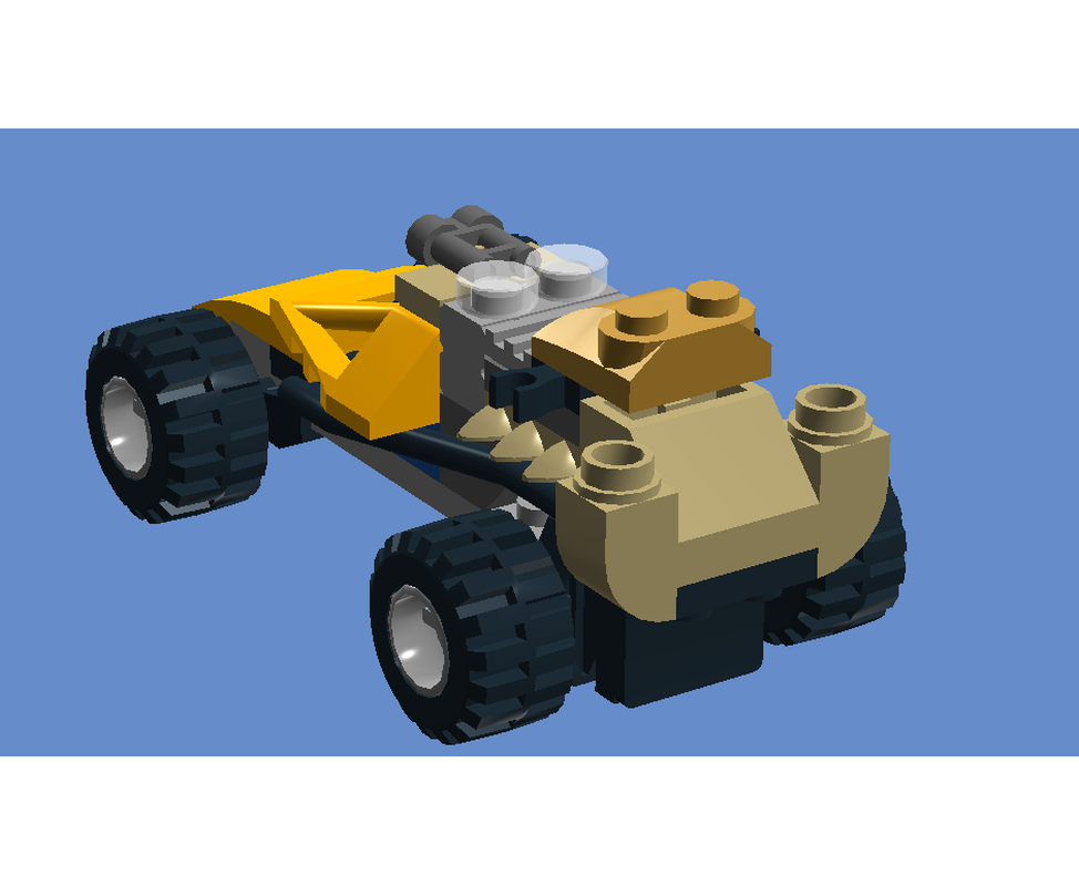 LEGO MOC 60156 Wasteland Racer by lorien_tirith | Rebrickable - Build ...