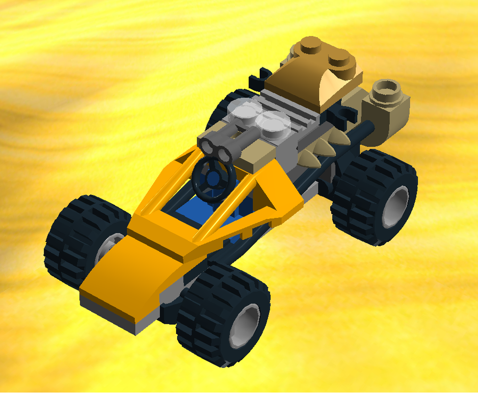 LEGO MOC 60156 Wasteland Racer by lorien_tirith | Rebrickable - Build ...