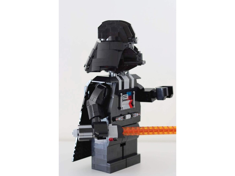 Lego Moc Darth Vader Maxifig By Loenan Rebrickable Build With Lego