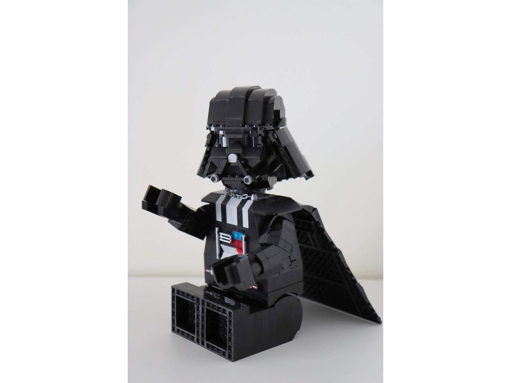 Lego Moc Darth Vader Maxifig By Loenan Rebrickable Build With Lego