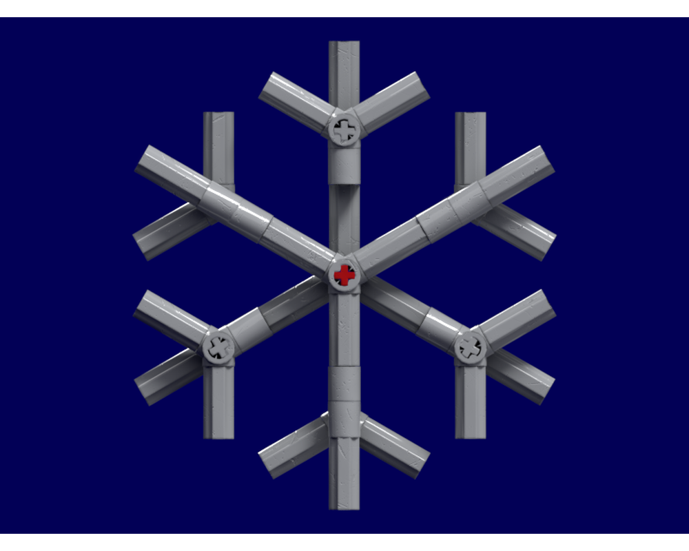 LEGO MOC Snowflakes by gentLE GOdfather | Rebrickable - Build with LEGO