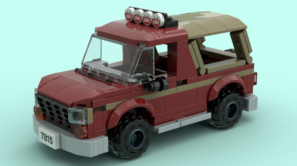 LEGO MOC Ford Bronco, 3rd Generation by Artifice | Rebrickable - Build ...